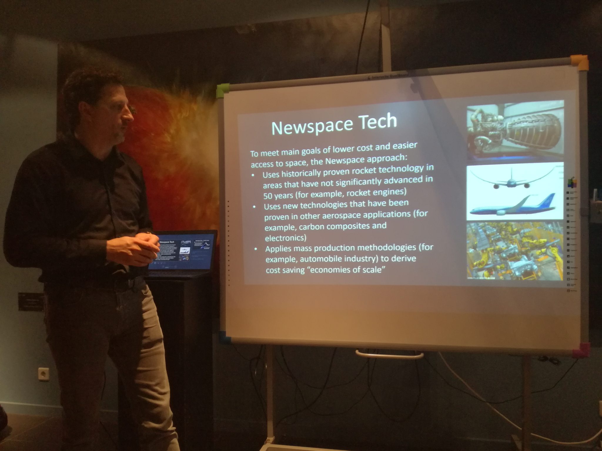 Thomas Markusic apresenta os desafios de um “Newspace” | Notícias UAc